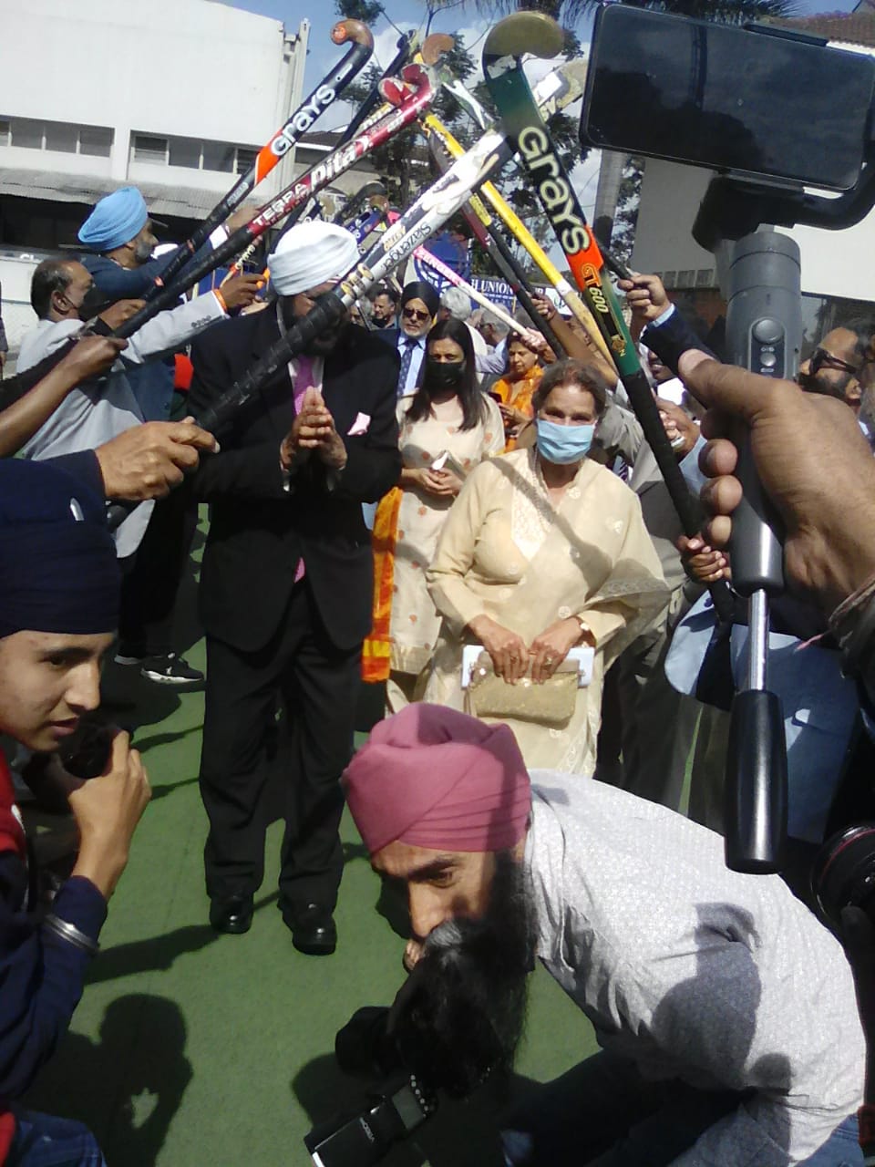 Kenyan hockey legend Avtar Singh Sohal honoured Wall of Fame Launch of Avtar Singh Sohal - The ...