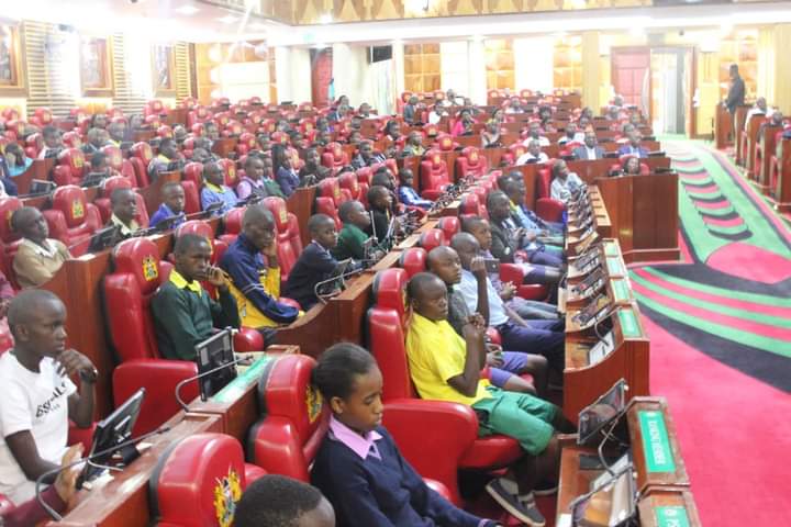 Top Kcpe Pupils From Murang'a County Treated To A Tour Of Parliament ...