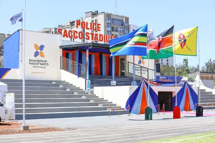 President Ruto Unveils Police Sacco Stadium - The Mount Kenya Times