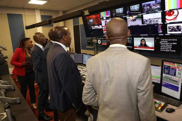 Broadcasting Committee Tours BBC Radio And Television Studios In Nairobi - The Mt Kenya Times