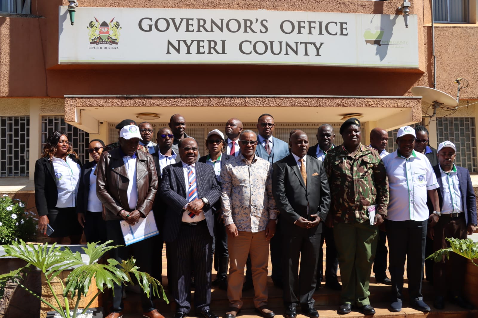 Cabinet Secretary Zachariah Njeru Tours Nyeri Projects - The Mt Kenya Times