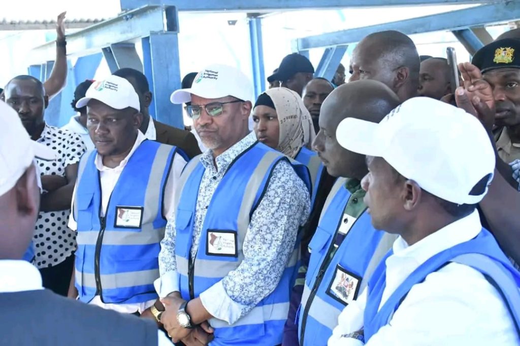 CS Njeru Tours And Inspects Dams And Irrigation Schemes In Western ...