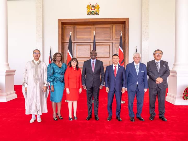 President Ruto Receives Credentials From New Ambassadors - The Mt Kenya ...