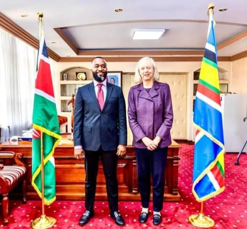 CS Joho Meets US Ambassador - The Mount Kenya Times