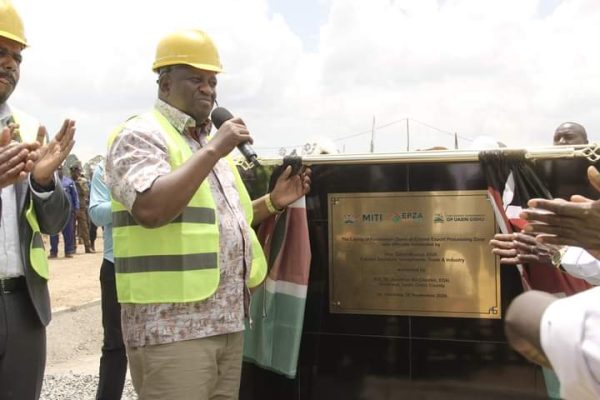 Mvurya Investments Lays Foundation Stone For Eldoret EPZA - The Mt ...