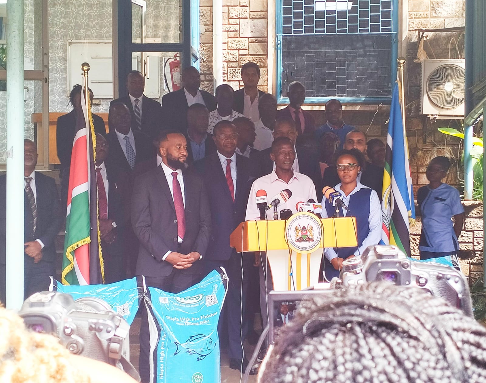 CS Joho Promises Compensation for Busia Fish Farmers Following ...